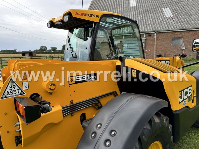 JCB 531-70 Agri Super Telehandler - J Murrell Agricultural Machinery